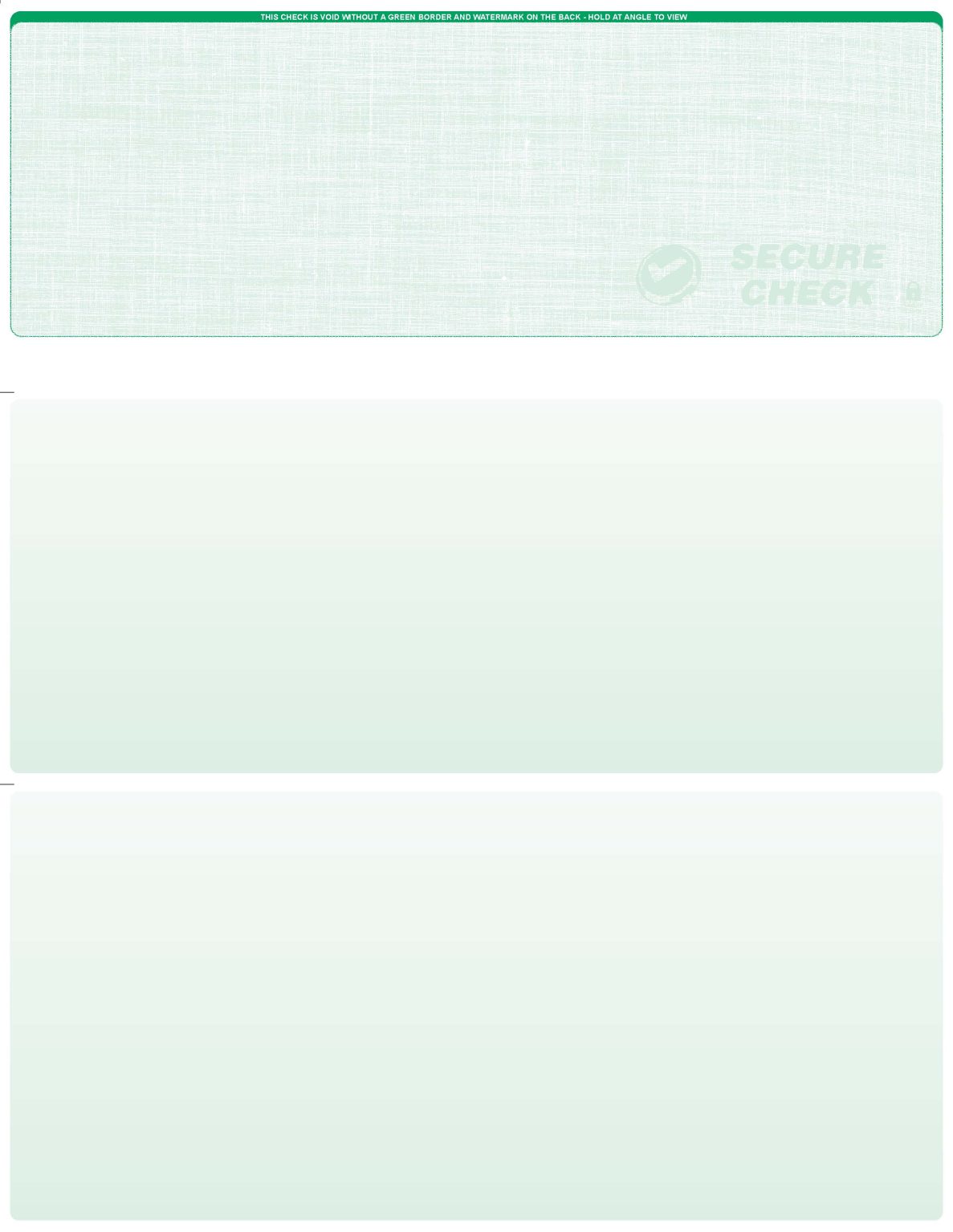 Laser Business Checks - Checks On Top - ABC Check Printing