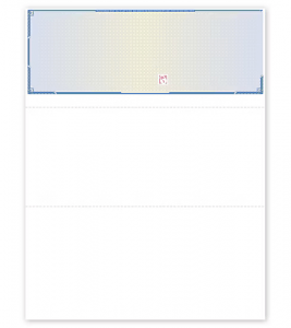 Security Top Blank Laser Check - ABC Check Printing
