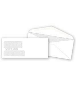 Double Window Confidential Envelope - ABC Check Printing