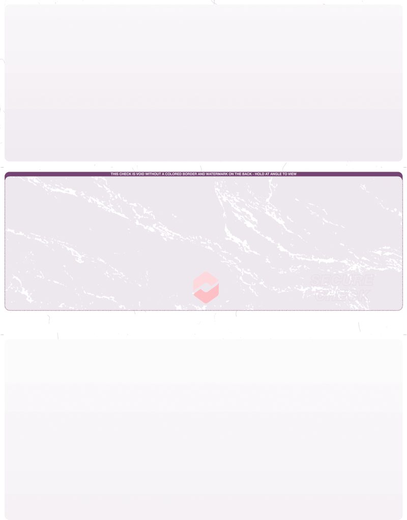 Laser Business Checks – Checks In the Middle – ABC Check Printing